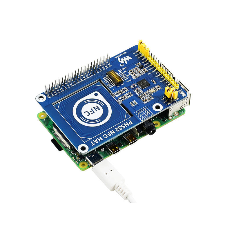 Waveshare PN532 NFC HAT for Raspberry Pi I2C / SPI / UART Communication ...