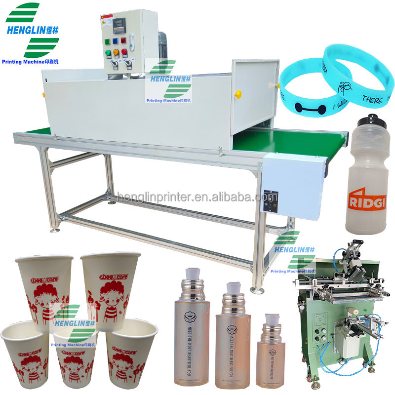 Henglin Bottle Cup Screen Printing IR Drying Tunnel Oven