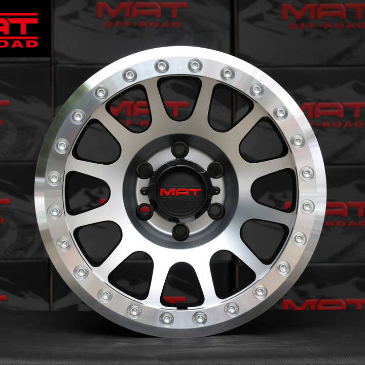 Hot Sale REAL Beadlock Chrome Wheel Rims for Nissan Patrol