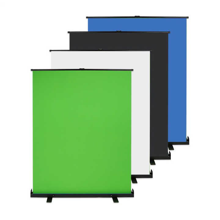 1.5x2m Green Screen - Wrinkle-Resistant Backdrop for Streaming