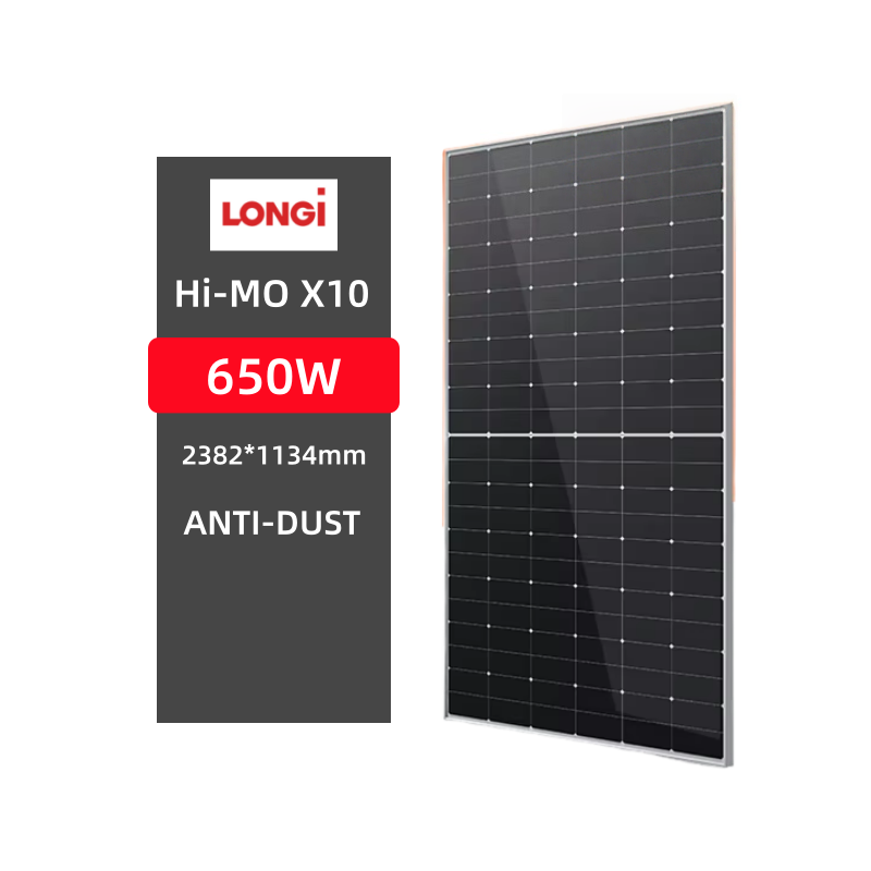 For Solar HiMO X10 HPBC 2.0 Mono Half Cell 645W-670W 24.8% Efficiency ...