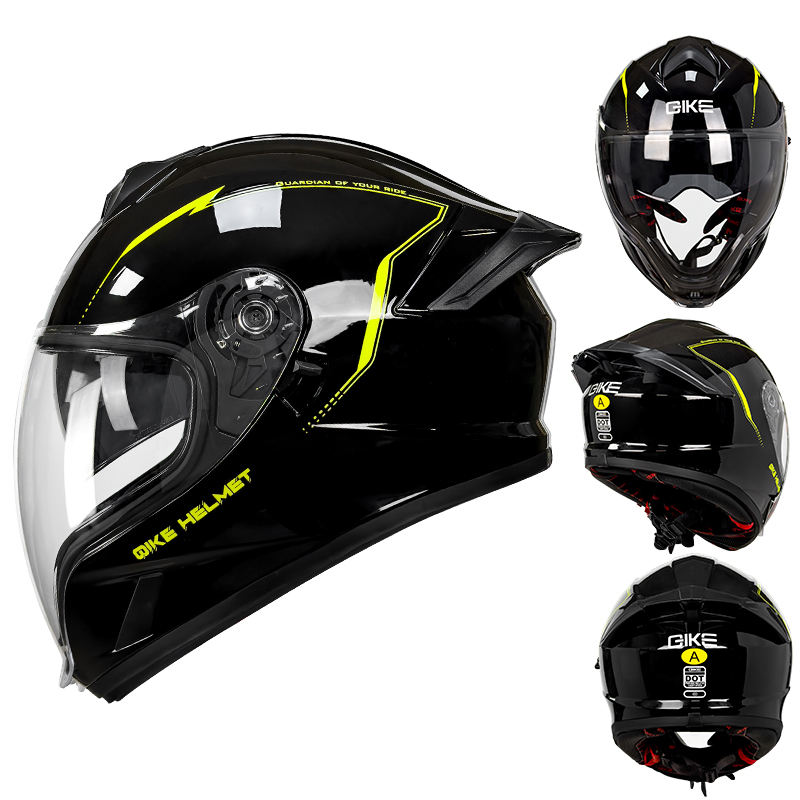 Knight Motorcycle Helmet, Warm Safety Helmet, All Season Universal and ...