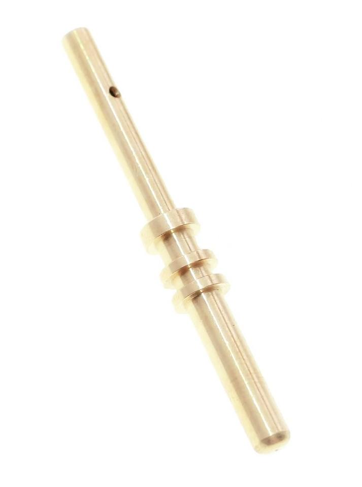 Brass Spring Loaded Contacts Pogo Pin Gold Plated Copper Terminal ...