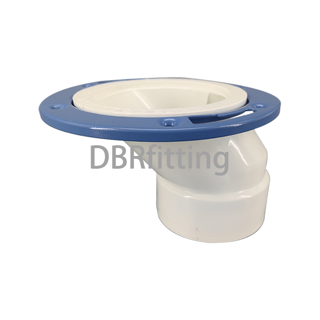 Urgent Order PVC Pipe Fittings 4x3 Inch Closet Flange W/Stop Adjustable ...