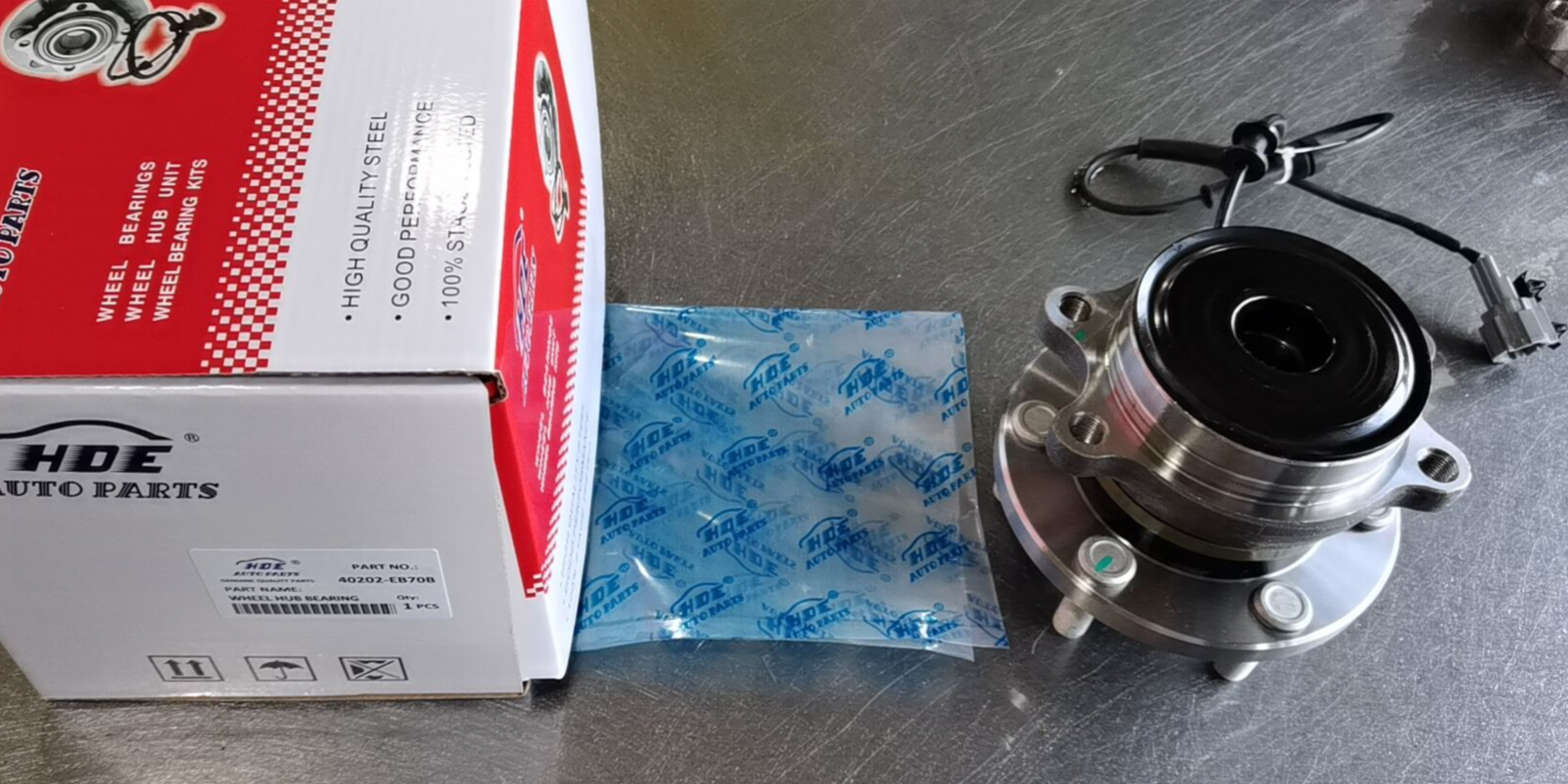 Rodamiento de cubo de rueda de unidad para Nissan Navara D40 2WD ...