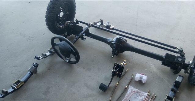 4WD Front Axle of Tractors - Durable & Efficient Solutions