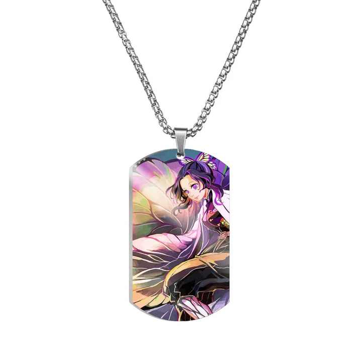 Anime One Pieces Necklace Demon Slayer of Freedom Survey Sword Punk ...