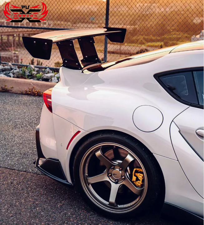 V Style Carbon Wing for Toyota supra GR A90 A91 MK5 Rear Spoiler Trunk ...