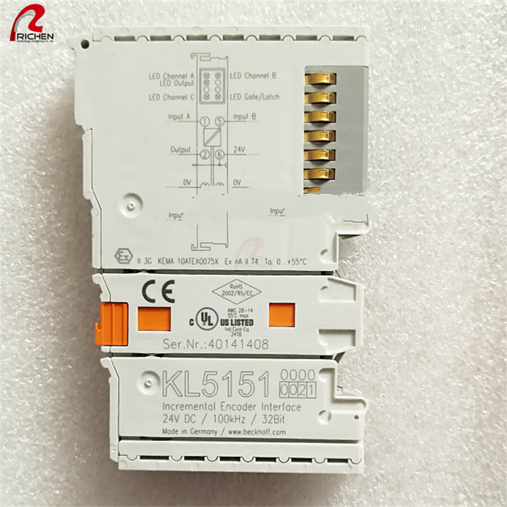 Beckhoff KL5152 Digital Input Terminal Module EtherCAT Bus Coupler Shielding Isolation Module ...