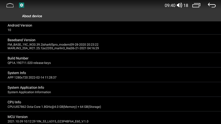 Chinese VF Commodore Android headunit...new? | Just Commodores