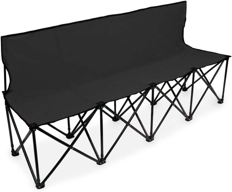 4 Seat Portable Folding Bench - High Quality Team Chairs