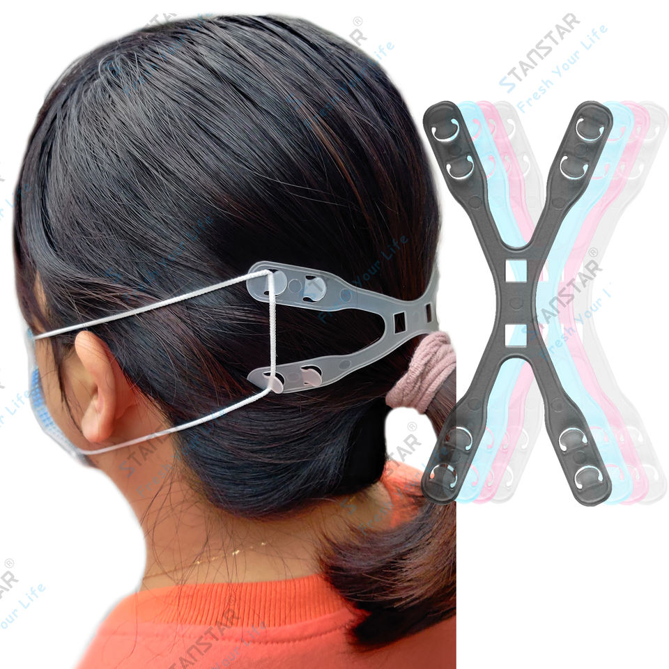 Bangcheer Adjustable Lengthened Mask Hooks Model Hook-2 Anti-Leak Ear ...
