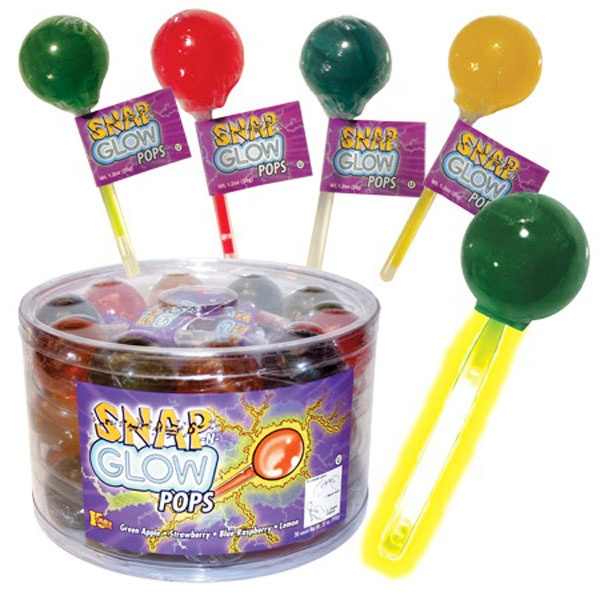 Fruit Flavour Glow Light Stick Lollipop - Sweet & Fun
