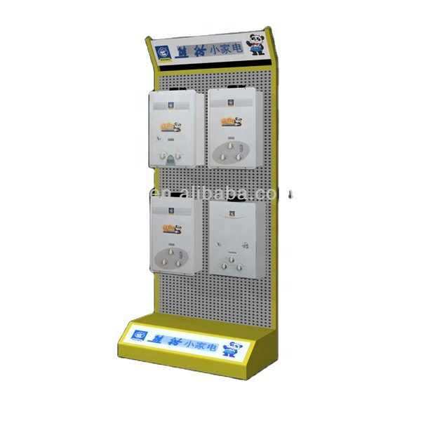 Custom retail store Wooden home appliance display rack,Water purifier ...