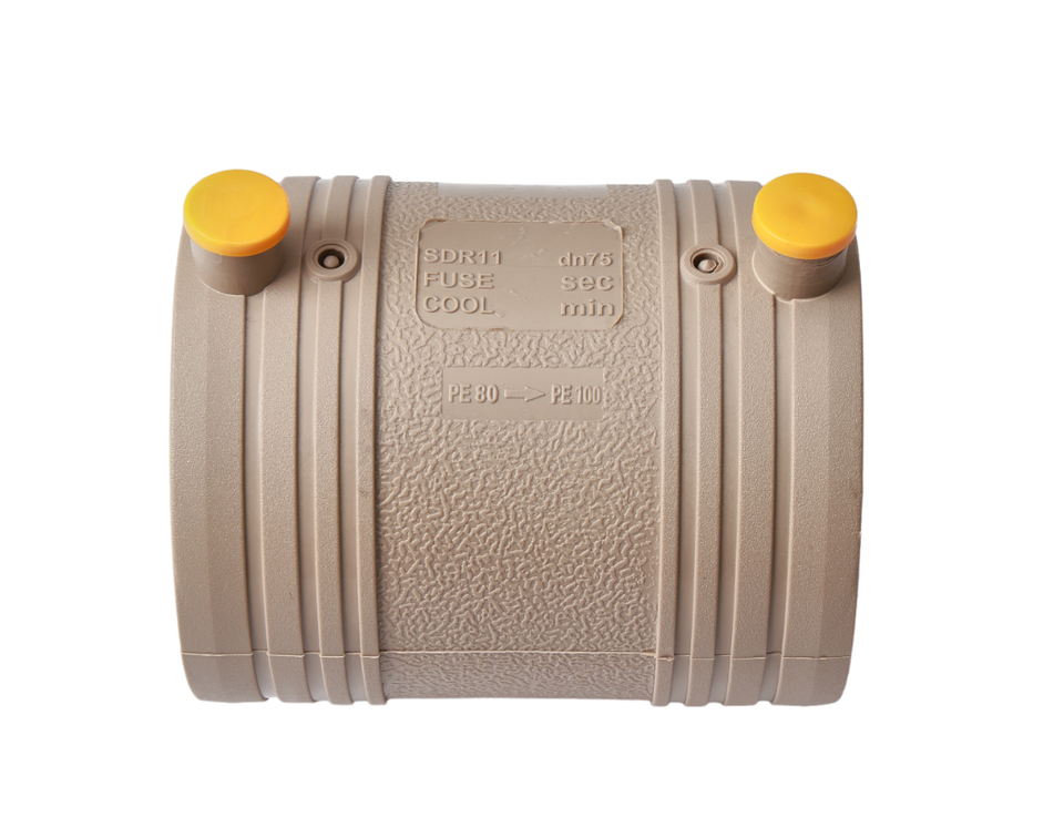 Electrofusion Fittings Grey PN16 Coupling DN75 Molding Pipe Fitting ...