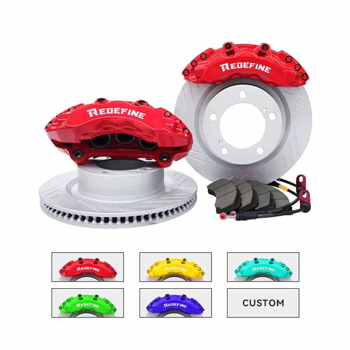High Performance Auto Brake System 6 Pots Brake Calipers Pads Discs ...
