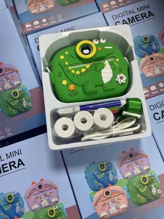 Dinosaur HD Print Camera Cartoon Pattern HD Pixel Dual Lens Children's ...