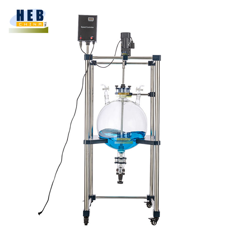 30L Distillation Extraction Glass Separator Lab Glass Liquid Extractor ...