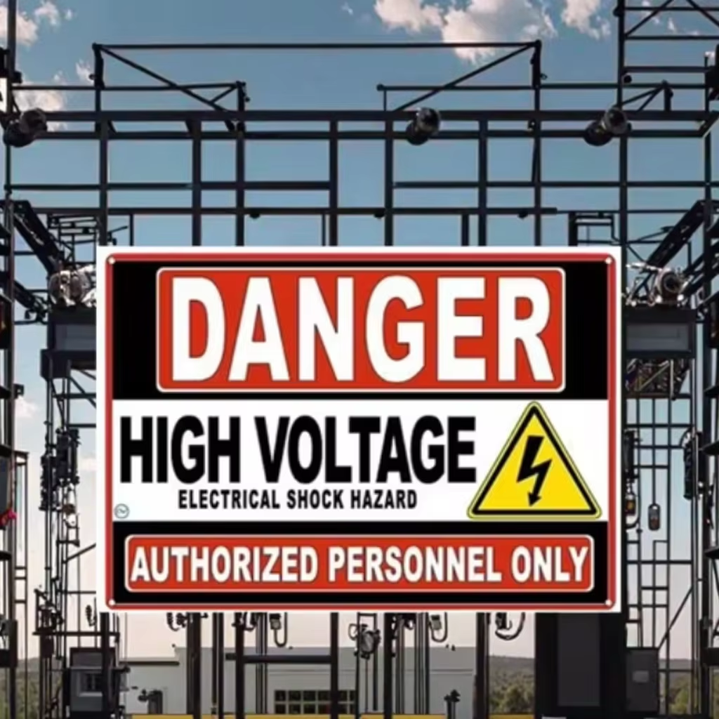 Dangerous Electrical Hazard Signs - High Voltage & Safety