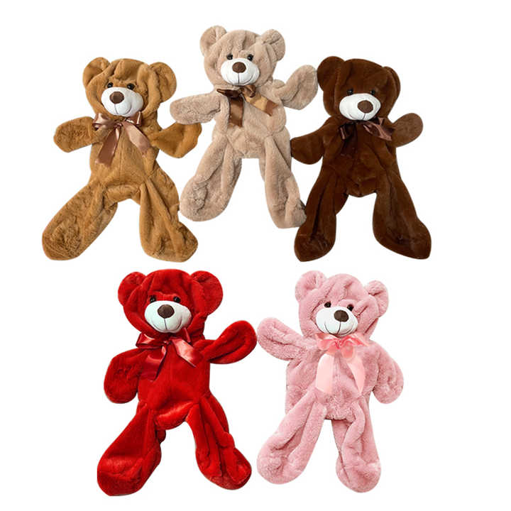 Unstuffed Customizable Soft Teddy Bear Skins Super Soft Plush Toys ...