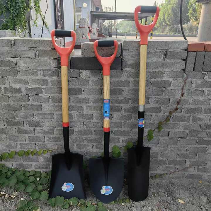 Heavy Duty Round Nose Building Shovel Hand Digging Agriculture Tools ...