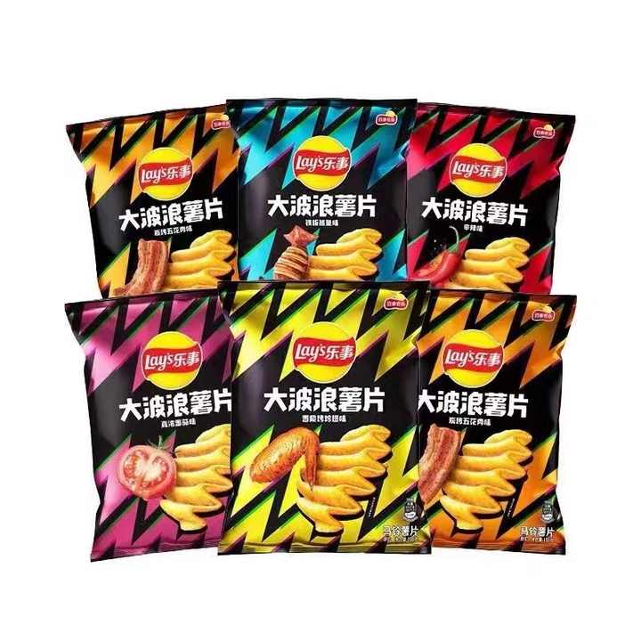 Lays Potato Chips - Grilled Chicken Wings Squid Flavor