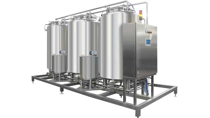 Full Automatic Pipeline CIP Cleaning System for Juice Milk Beverage ...