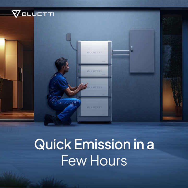 Bluetti EP2000 Hybrid Inverter with Stackable Battery Packs