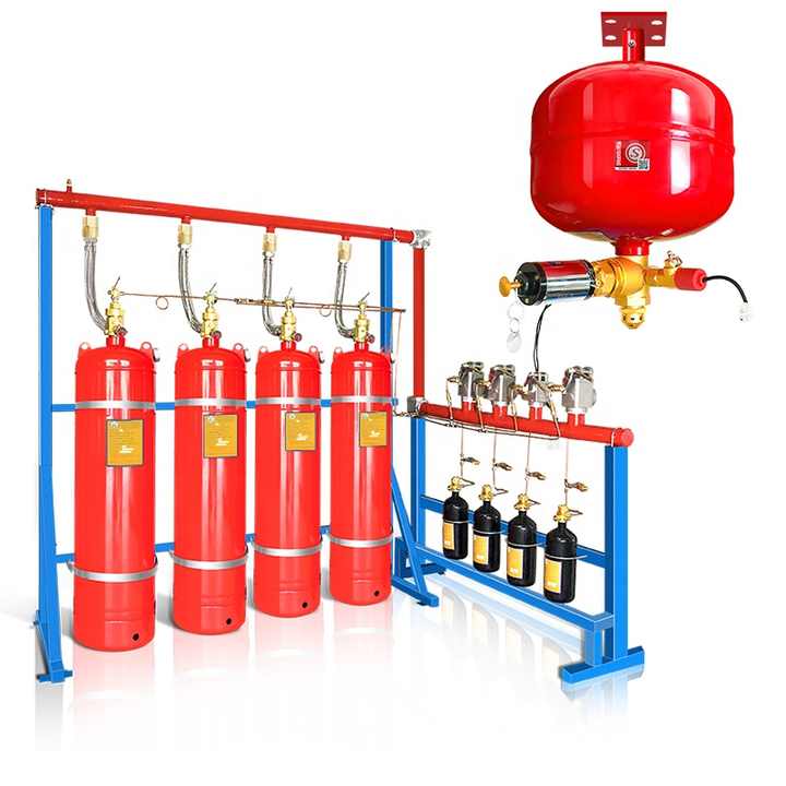 Pipe Network FM200 Automatic Fire Suppression System