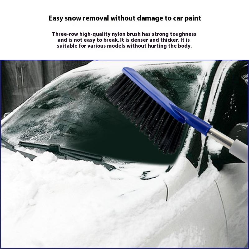 Wholesale Custom Car Winter Defrost Snow Removal Tool 2-in-1