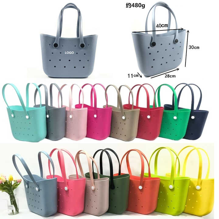 Shop Wholesale EVA Designer DIY Small Silicone Beach Bags