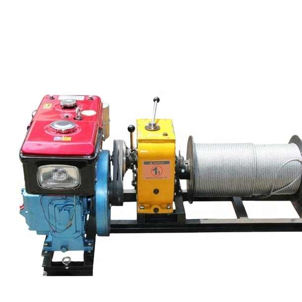Andes Petrol/diesel Engine Logging Winch - 8 Ton Capacity