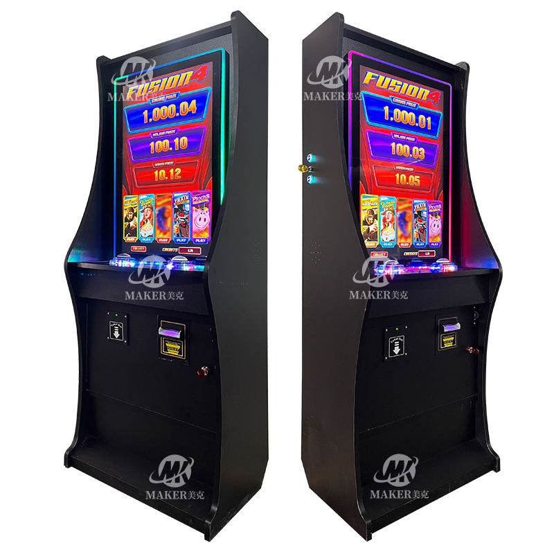 MAKER Hot Selling 32 Inch Touch Monitor Fusion 4 Skill Game Machine ...
