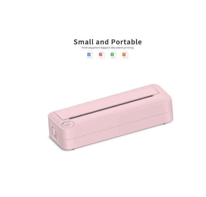 A4 Size Mini Portable BT Printer X8 with 200dpi Resolution