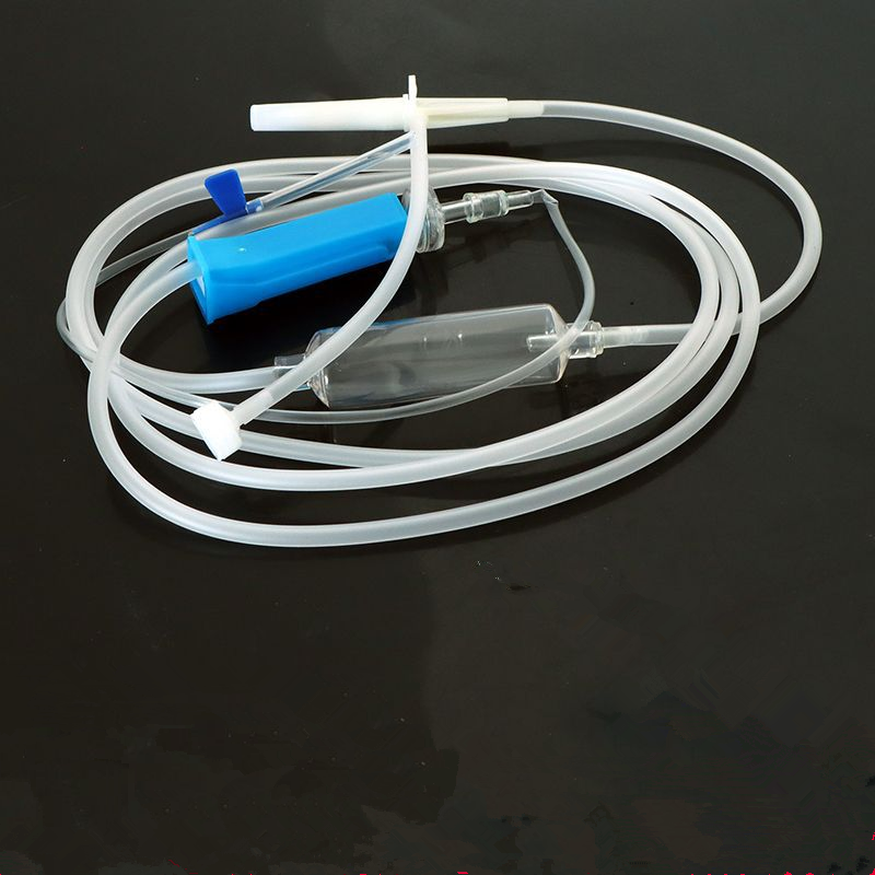 Jianlu Sterile I.V Infusion Set for Livestock Drip Chamber Spike Air ...