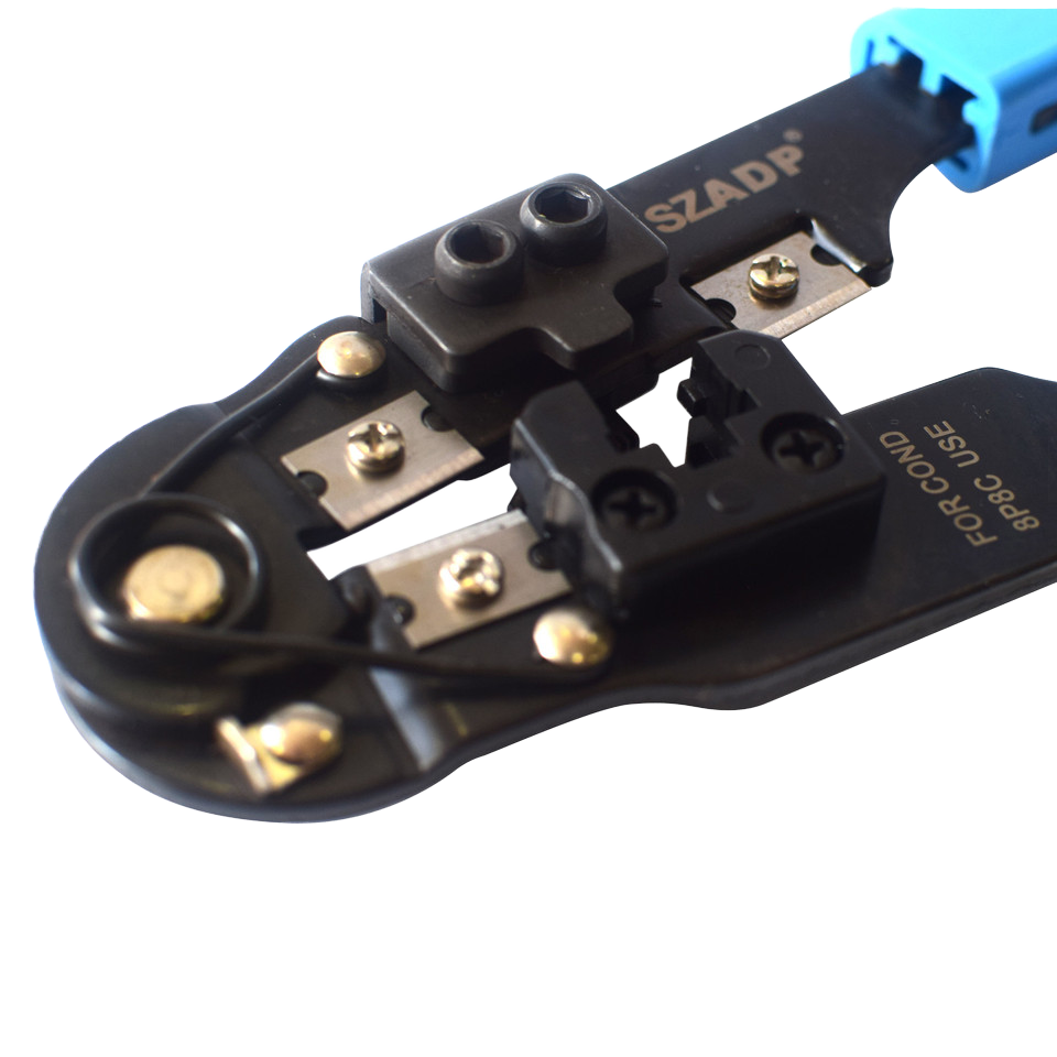 Multifunction Rj45 Network Crimping Tool 3-In-1 Cut Strip Crimp Pliers ...