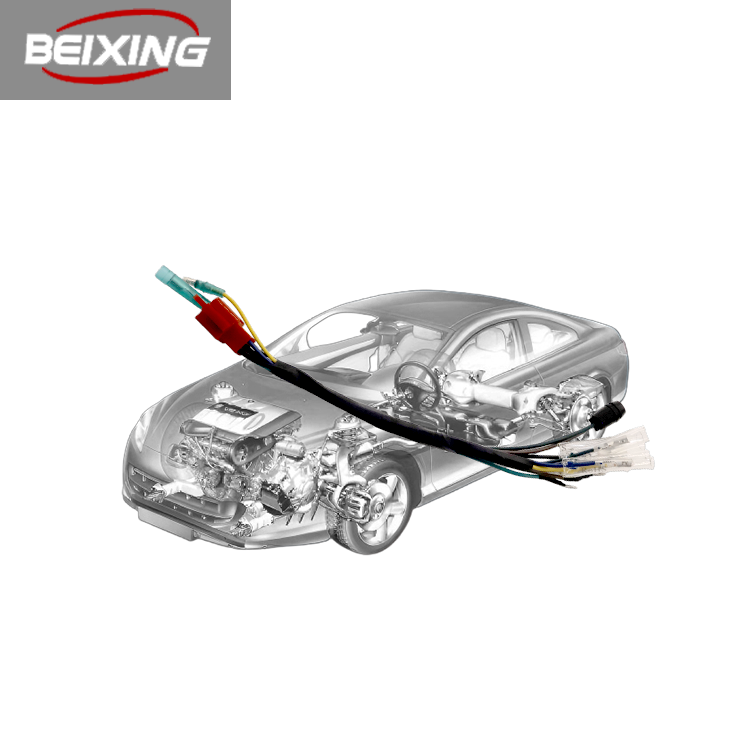 BeiXing Customized Automotive Wire Harness E00078 PVC IP66 12V Bare ...