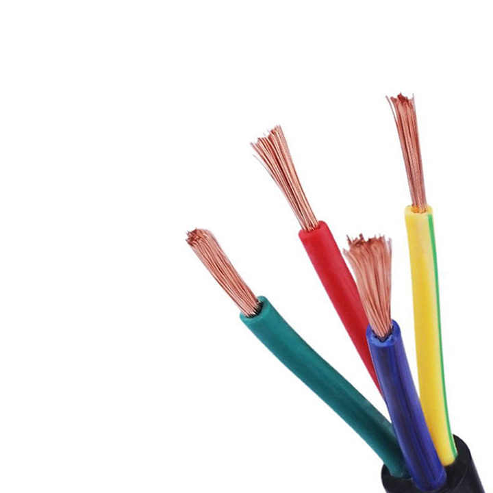 GP RVV Flexible PVC Insulated Electrical Wires 2-4 Core Stranded Copper ...
