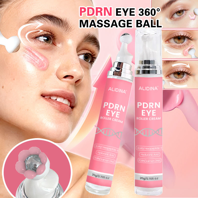 PDRN Salmon DNA Pink Peptide Eye Cream Fades Dark Circles Dark Spot Control Eye Stick Vegan Pink ...