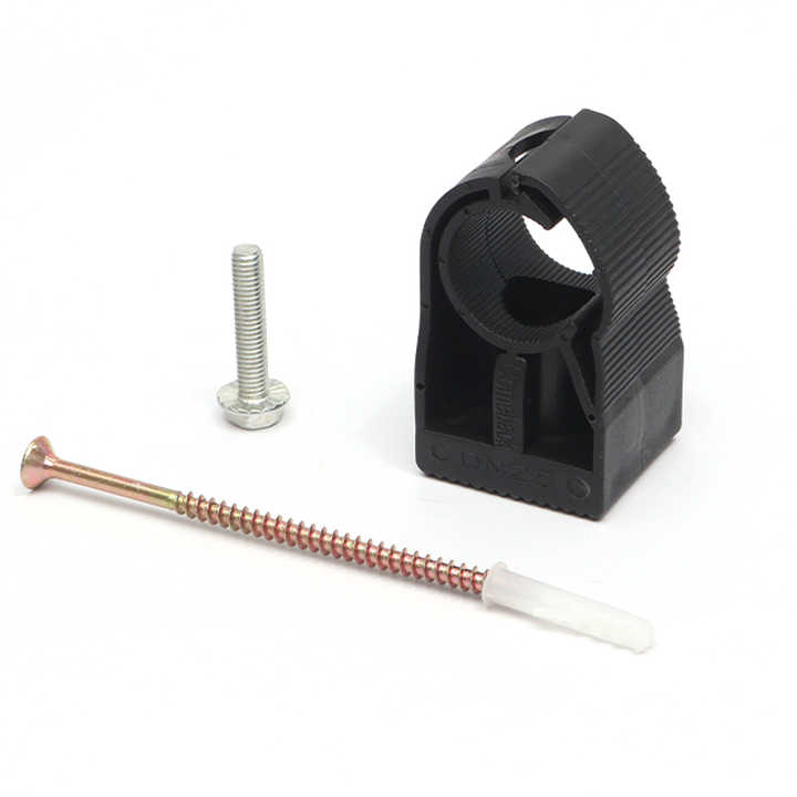 DN20-DN100 Plastic Pipe Clamp Tube Clip Support Fittings Pipe Holder ...