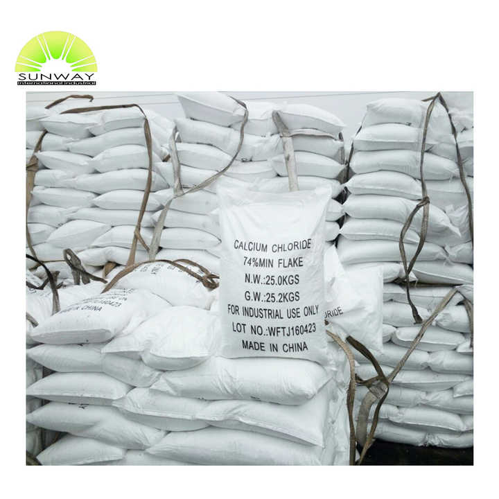 Flake Cacl2 Calcium Chloride - Industrial Grade Melting Snow