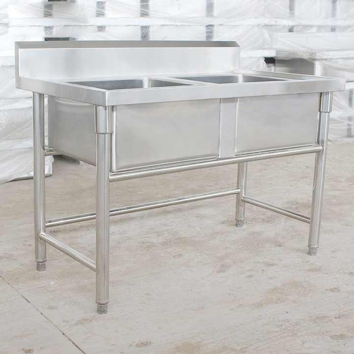 Commercial Restaurant Wash Basin Kitchen Sink Stainless Steel Bowl ...