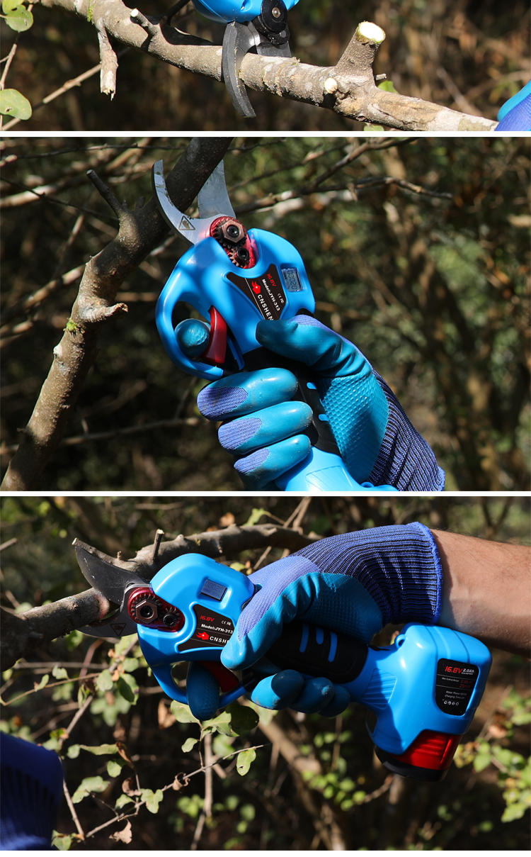Electric Pruners Rechargeable Cordless Branch Battery Bypass Hand ...