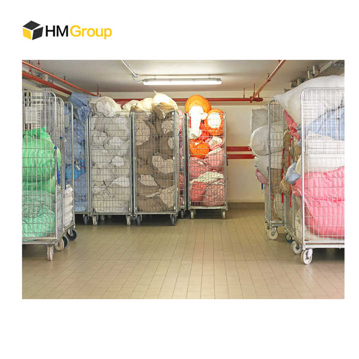 Portable Movable Logistic Adjustable Wheel Lockable Collapsible Storage ...