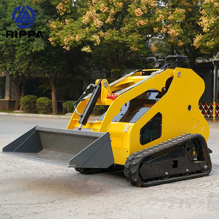 Rippa Mini Skid Steer Loader Multi-purpose Sliding Loaders Support Customization Crawler Skid ...