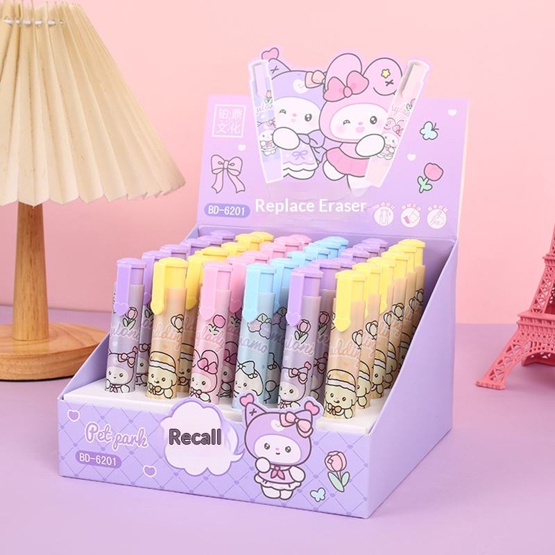Cute Cartoon Pencil Eraser for Primary School Students High Color Value ...