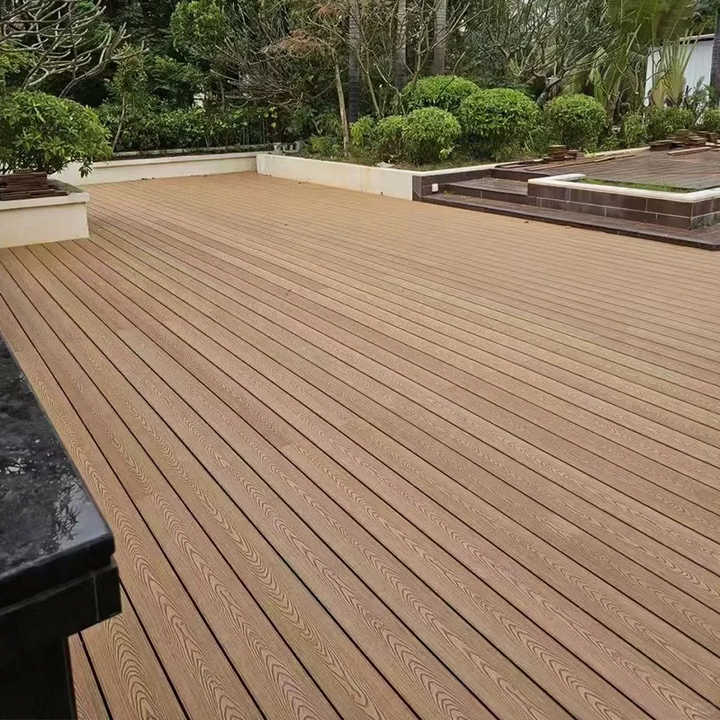 3D Embossed WPC Decking - Durable Outdoor Flooring Solutions