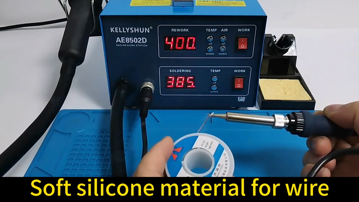 KELLYSHUN Soldering Iron & Heat Gun 2 in 1 - Precise & Versatile