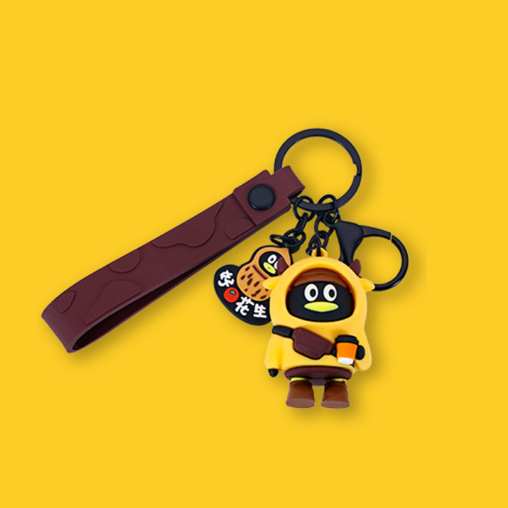 Custom 3d Soft PVC Keychain Silicone with Key Rings Personalized Custom ...