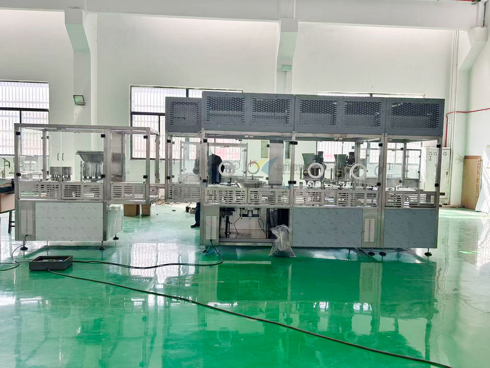 Vial Filling and Capping Machine 10ml Automatic Liquid Filling Line for ...